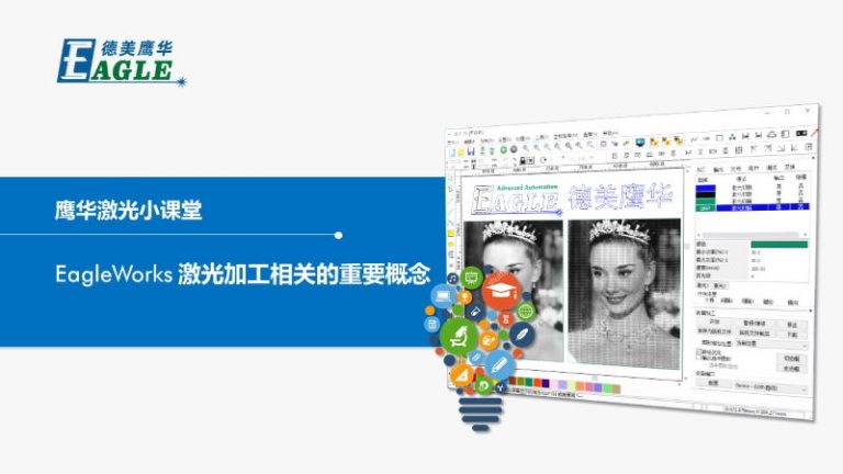 EagleWorks 教学课件 – 德美鹰华官网 – 激光切割机、激光雕刻机、激光打标机、激光焊接机和激光内雕机制造商